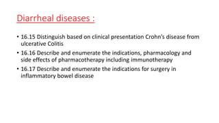 Diarrhoea ibd related ulcerative colitis crohn's disease | PPTX