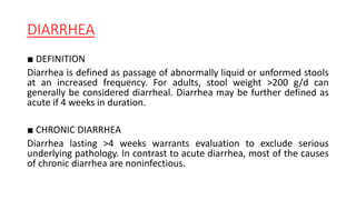 Diarrhoea ibd related ulcerative colitis crohn's disease | PPTX