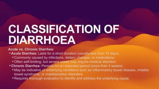 DIARRHOES SYNDROME.pptx FROM MEDICINE MBBS | PPT