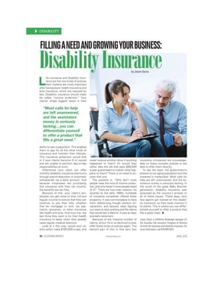 Disability Insurance/ Income Protection | PDF