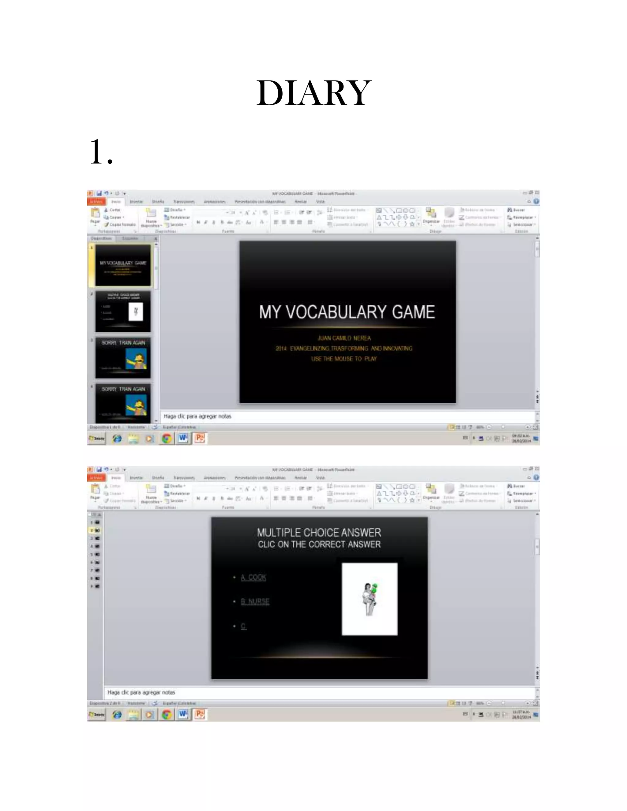 CAMILO NEREA 9C MY DIARY | DOCX