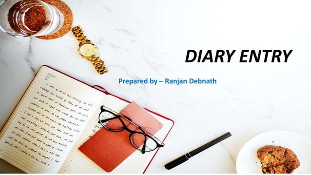 diary-entry-class-7 TBSE Class 7, how to write diary | PPT