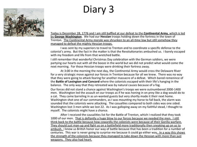 Diary entry | PPT