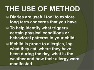 Diary Description Method | PPTX