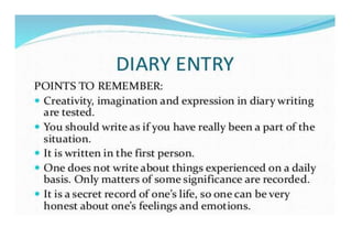 Diary entry | DOCX