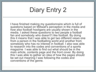 Diary entry | PPTX