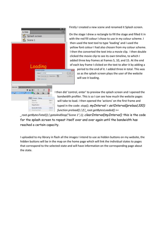 Diary for unit 65 assignment 2 creating the website | PDF