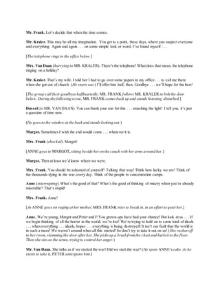 Diary of anne frank act ii scene 1 | DOCX