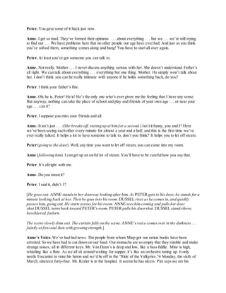 Diary of anne frank act ii scene 1 | DOCX