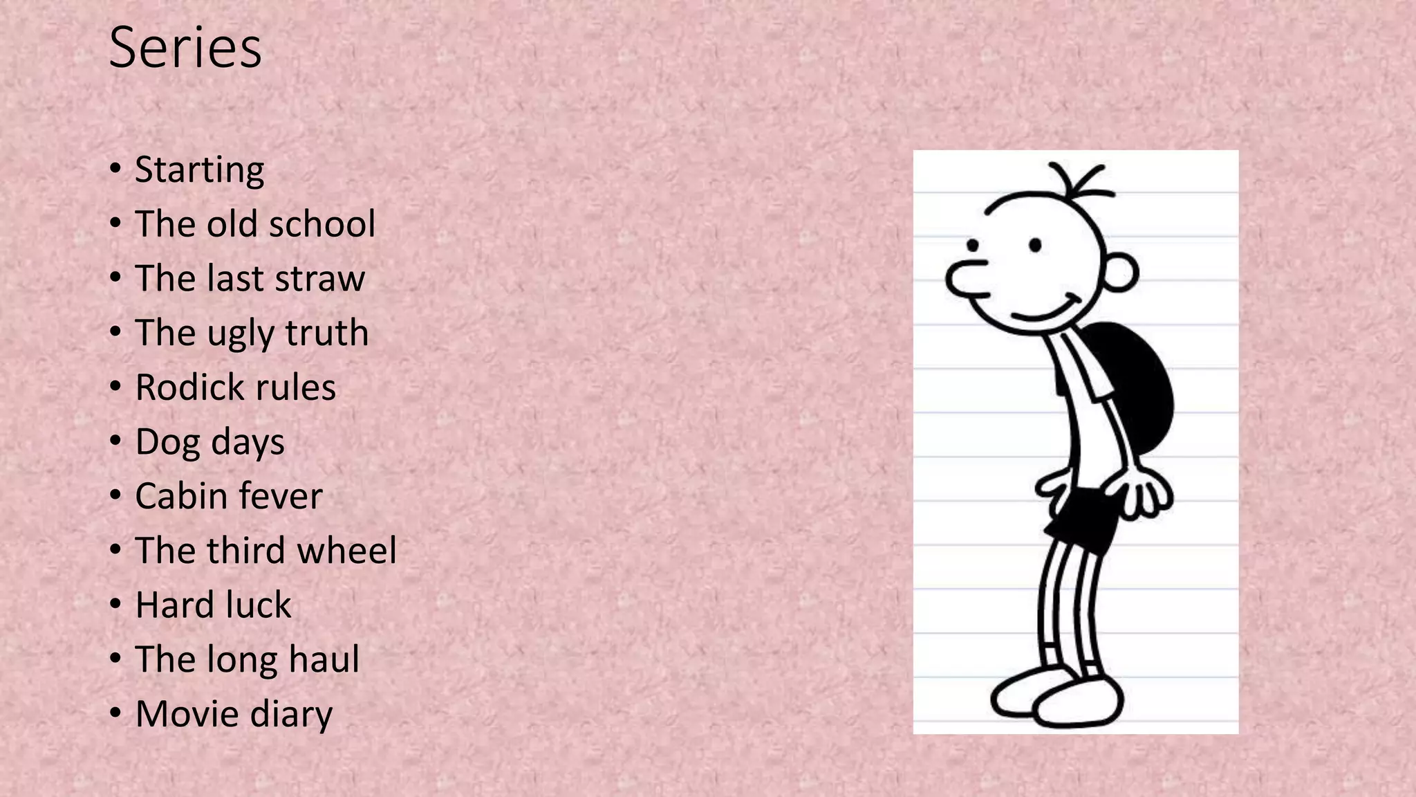 Diary of a wimpy kid | PPTX