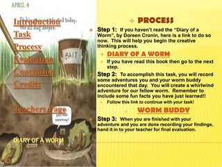 Diary of a worm | PPSX