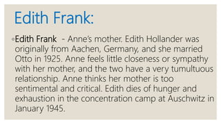 Diary of a young girl | PPTX