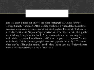 Diaryof Napolean | PPTX