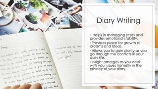 Diary writing class 8th | PPTX