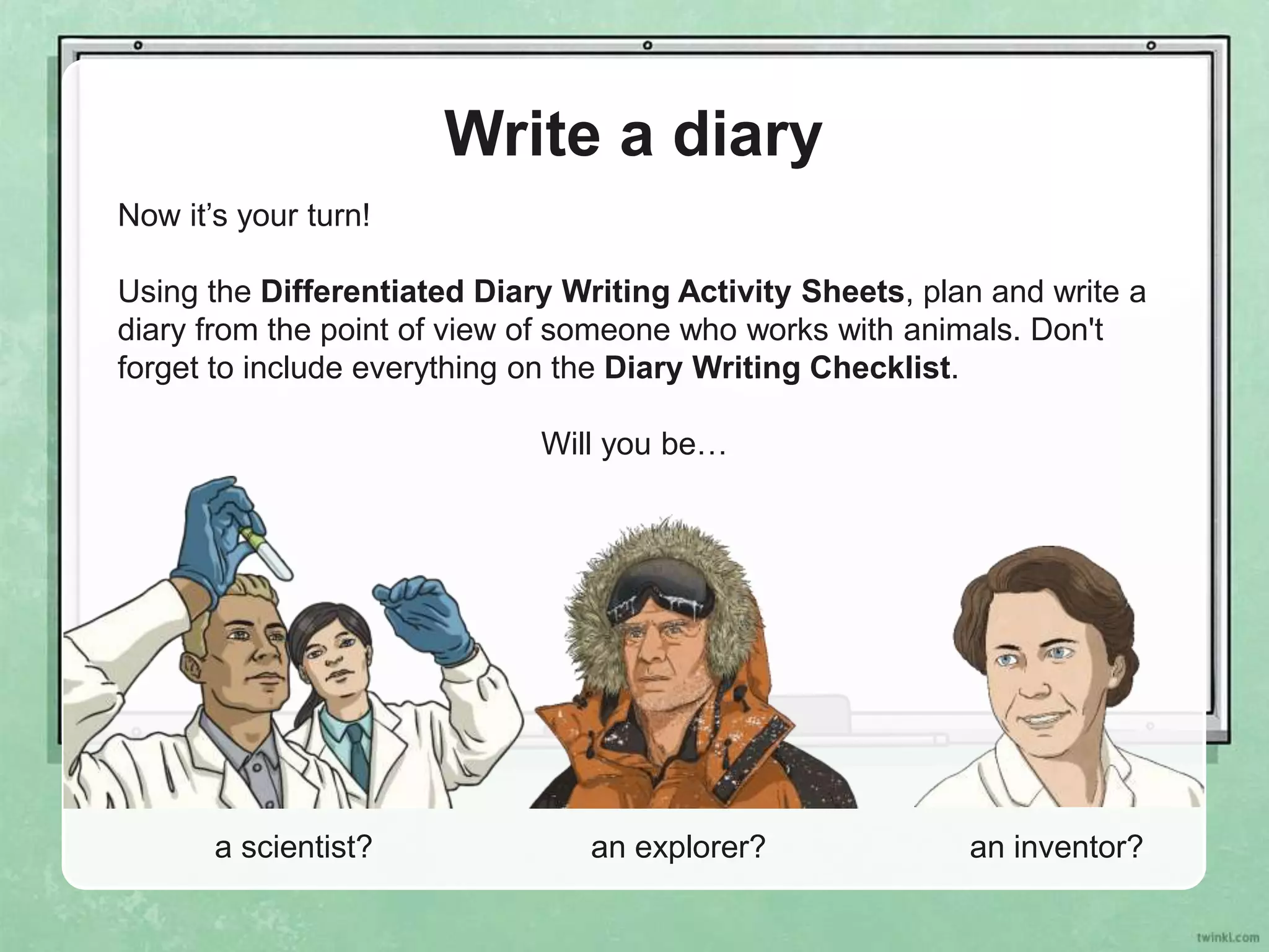 diary_writing | PPT