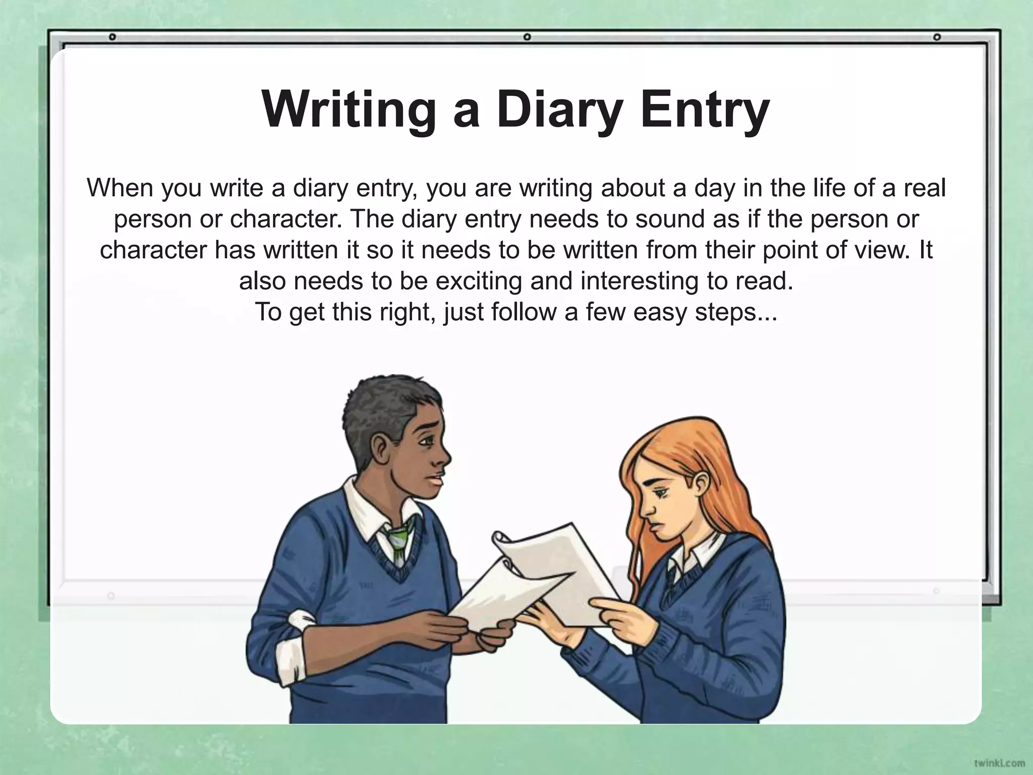 diary_writing | PPT