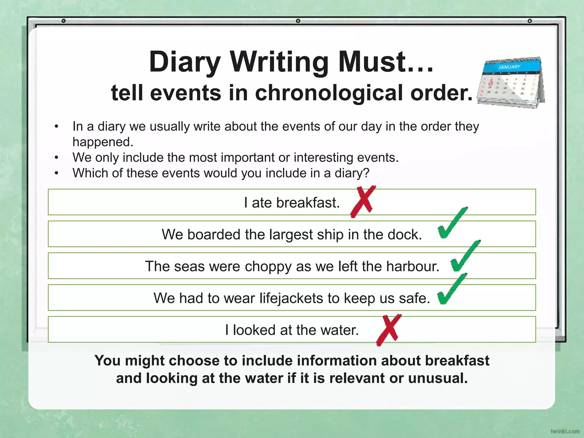 diary_writing | PPT