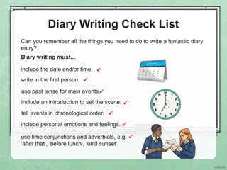 diary_writing | PPT