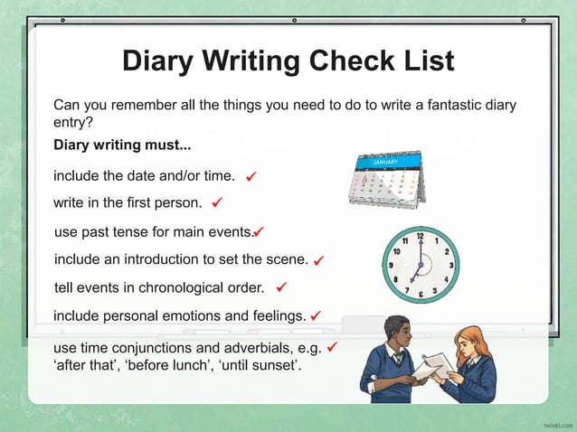 diary_writing | PPT