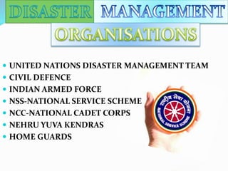 Diasater management | PPTX