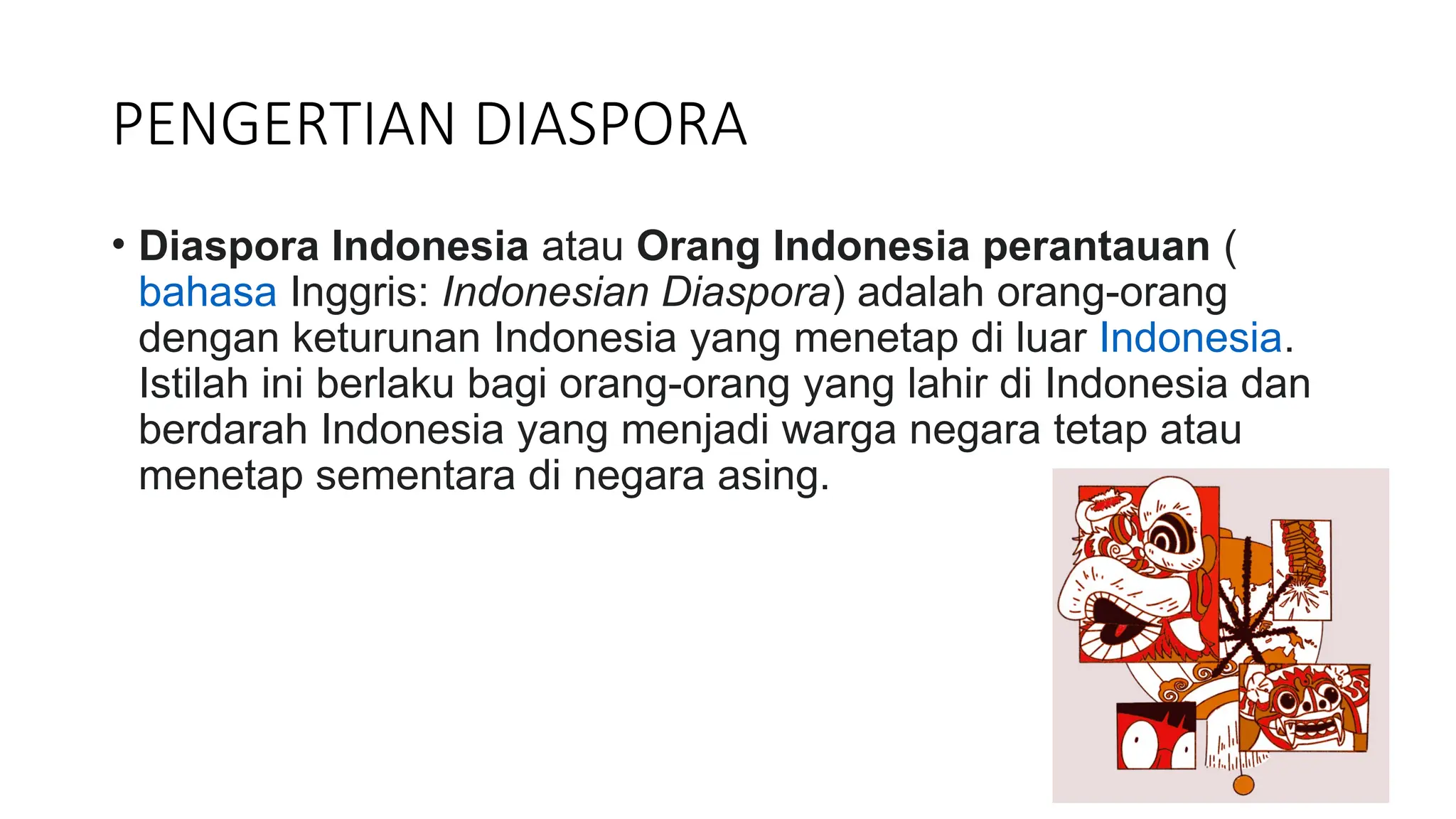 Diaspora bangsa Indonesia materi IPS kelas VII | PPTX