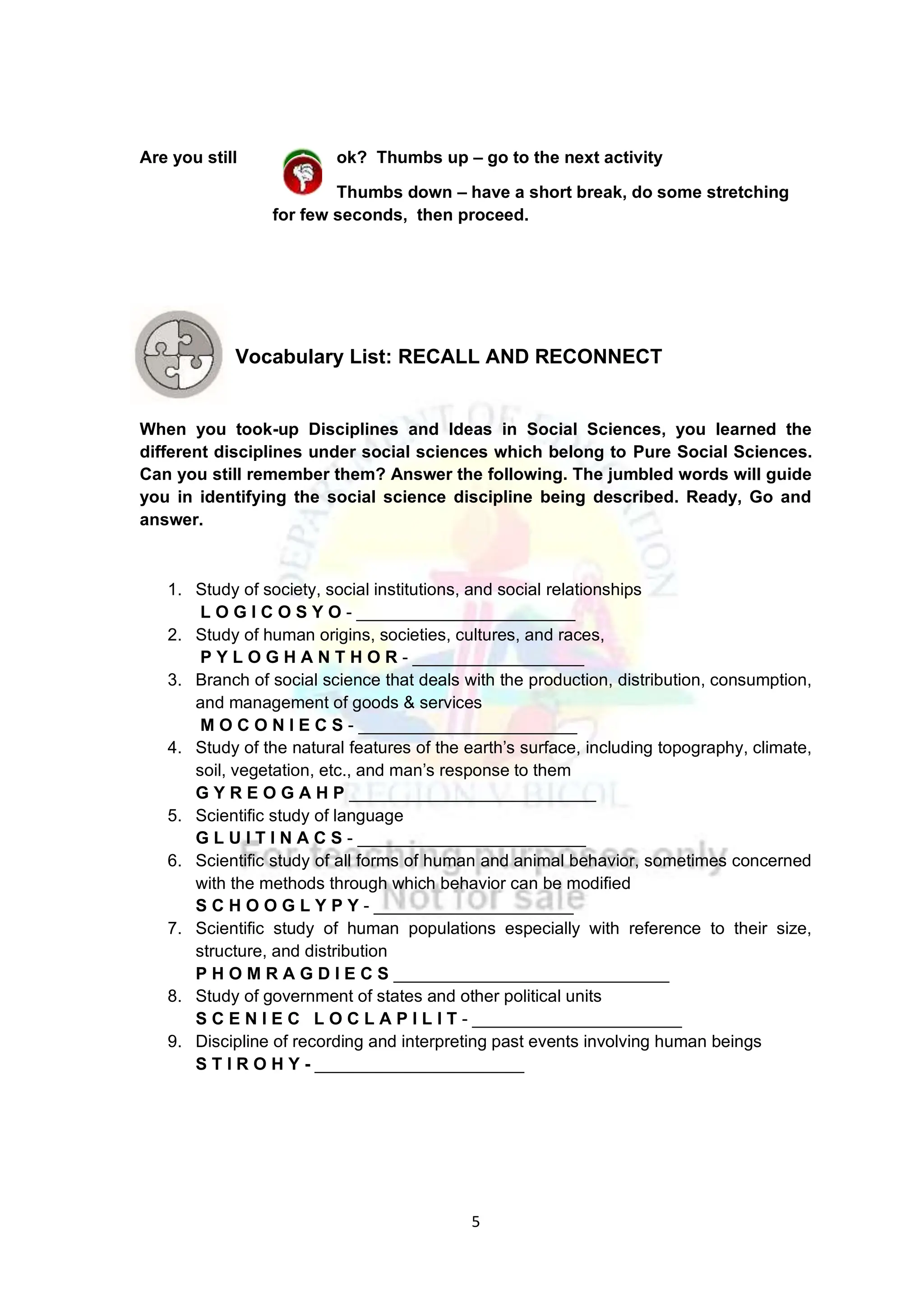 DIASS-Q1-Module 1.pdf | Undergraduate Education | College Education