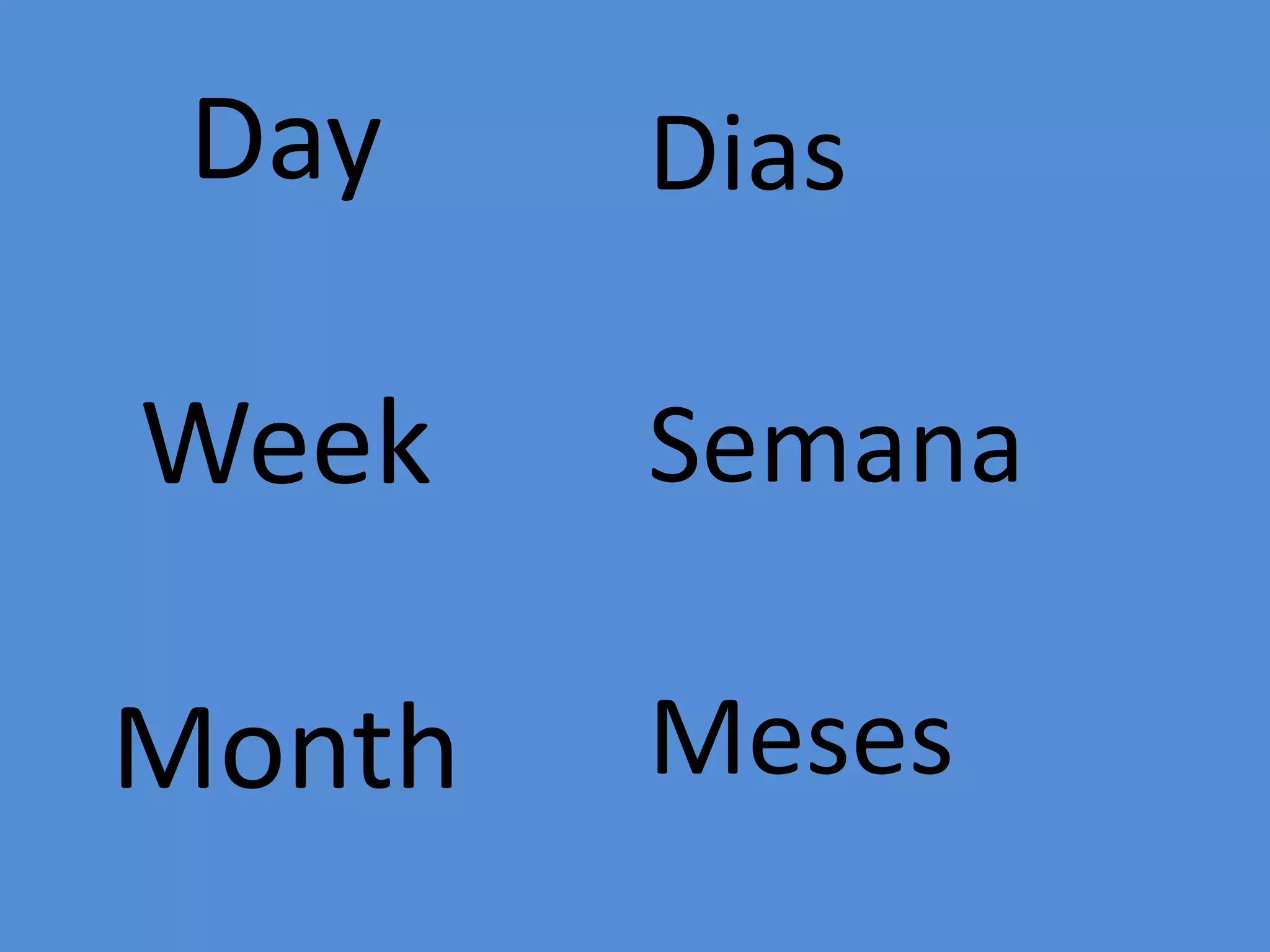 Dias ,semana mes ano | PPTX