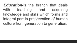 HUMSS SUBJECT INTRODUCTION TO THE TOPIC PPT | PPTX