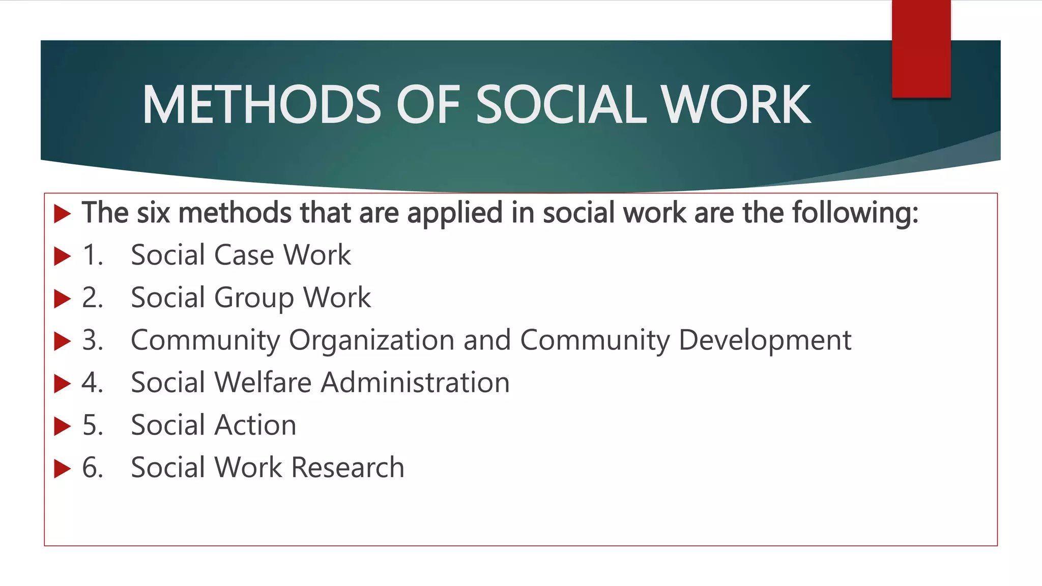 DIASS UNIT II, LESSON 4_SETTINGS, PROCESSES, METHODS, AND TOOLS IN ...