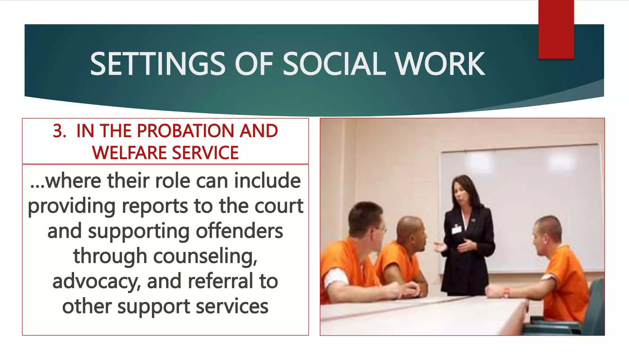 DIASS UNIT II, LESSON 4_SETTINGS, PROCESSES, METHODS, AND TOOLS IN SOCIAL WORK.pptx