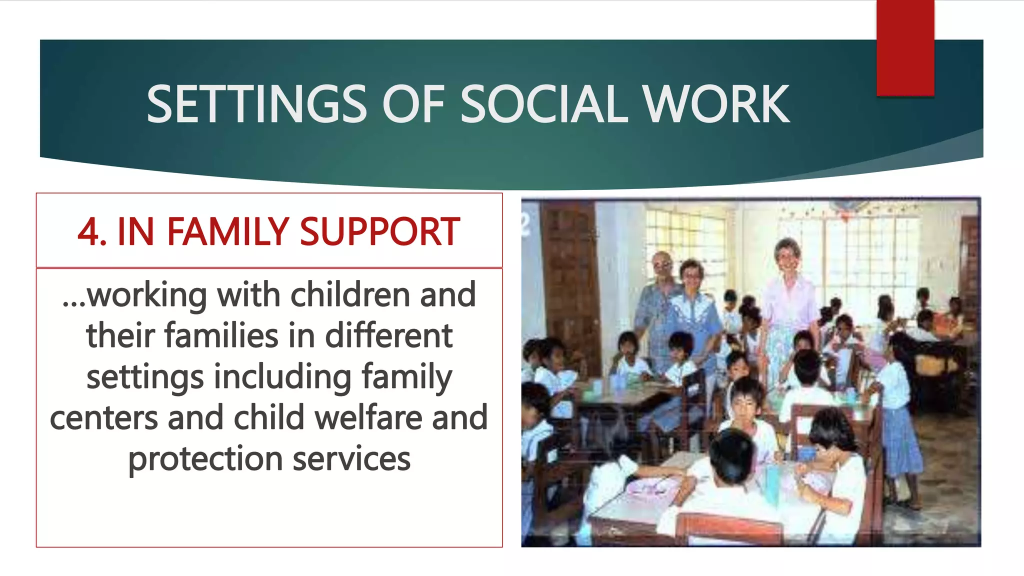 DIASS UNIT II, LESSON 4_SETTINGS, PROCESSES, METHODS, AND TOOLS IN SOCIAL WORK.pptx