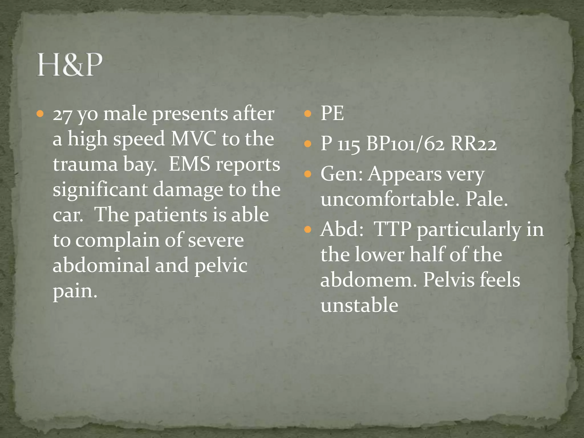 Pubic Diastasis Power Point | PPTX