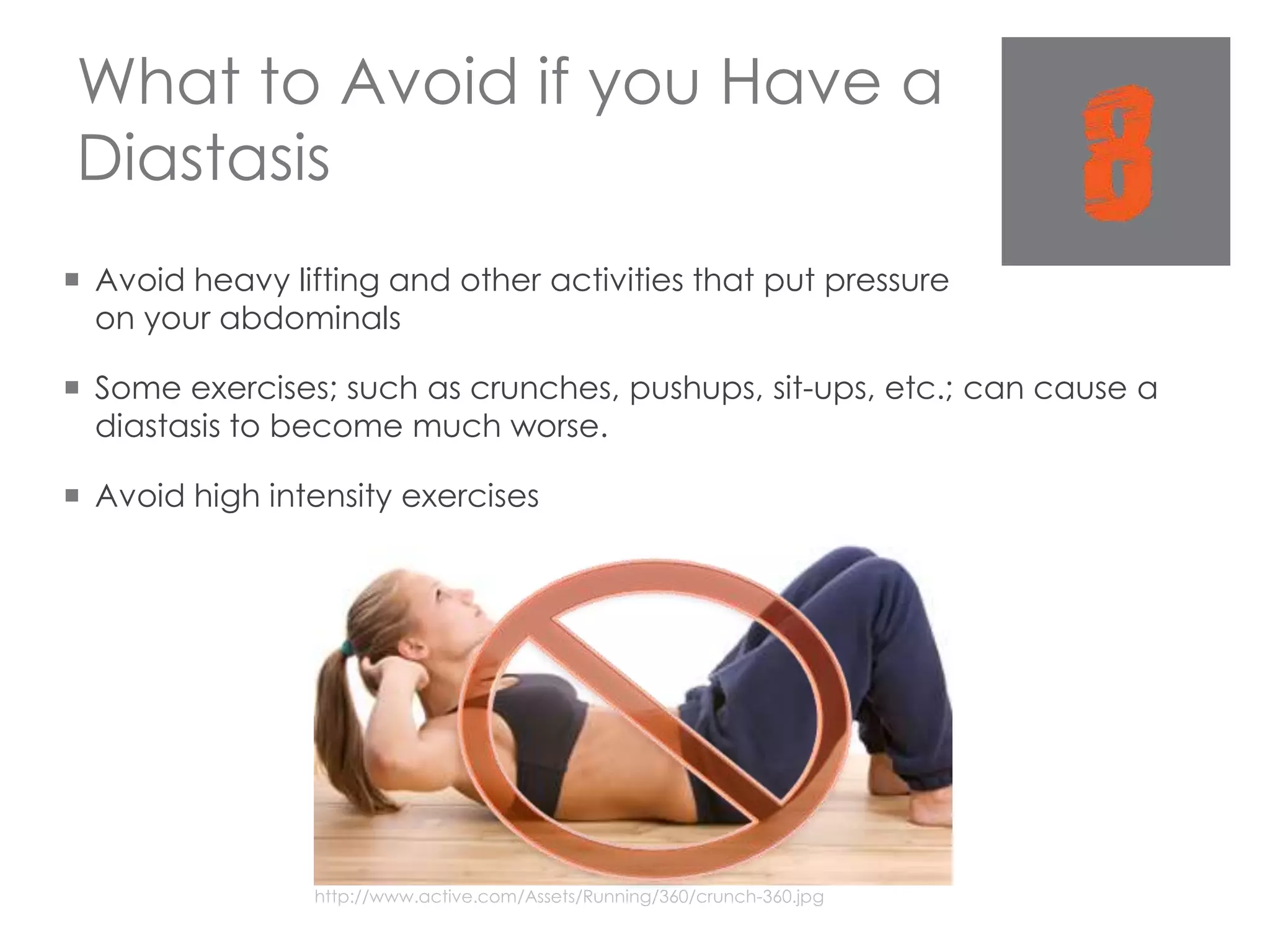 Diastasis - Prevention and Correction | PPTX