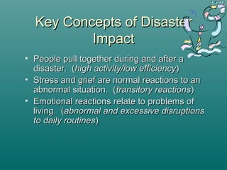 Disaster and special populations | PPT
