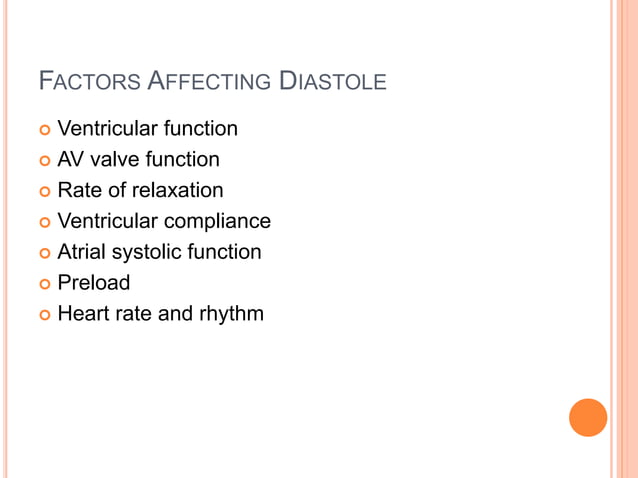 Diastolic Dysfunction 2016 | PPTX | Heart and Cardiovascular Diseases ...