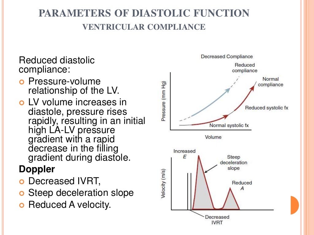 Diastolic function