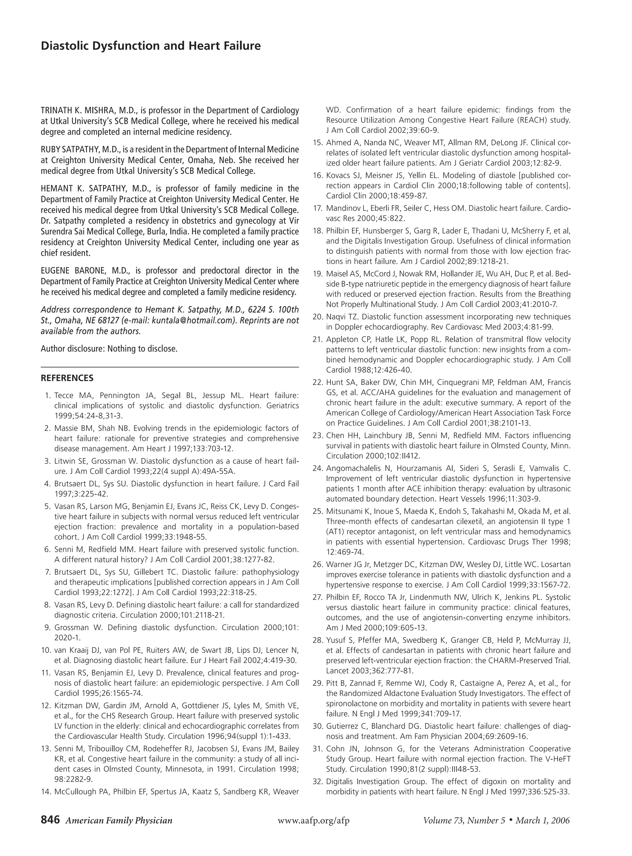 Diastolic heart failure | PDF