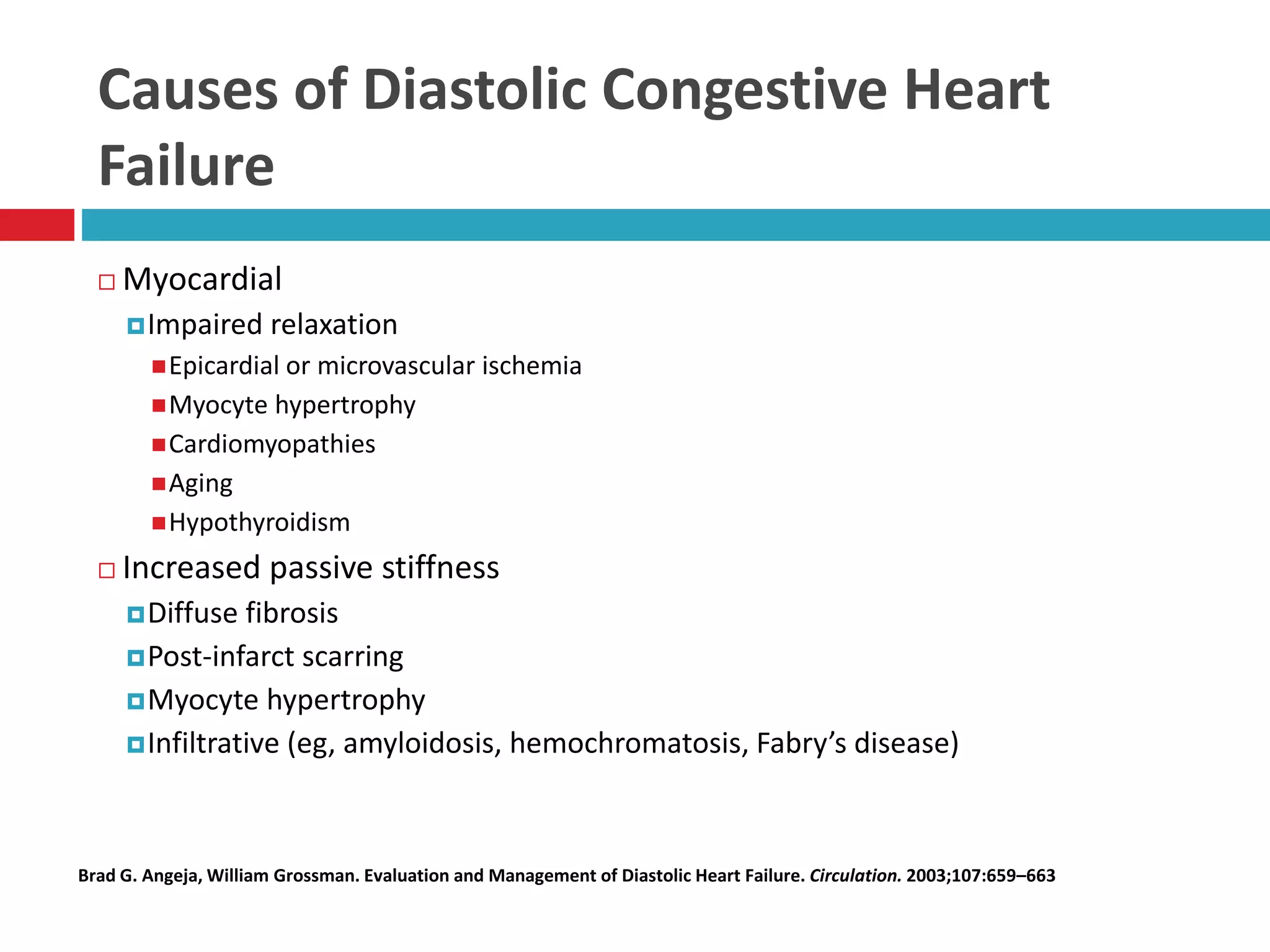 Dr Vivek Baliga - Diastolic heart failure - A complete overview | PPTX