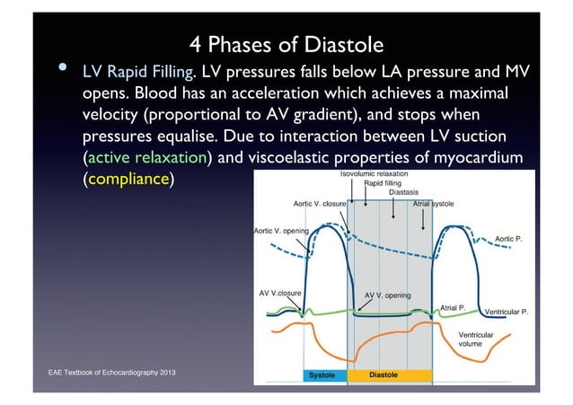 Echocardiographic Evaluation Of Lv Diastolic Function