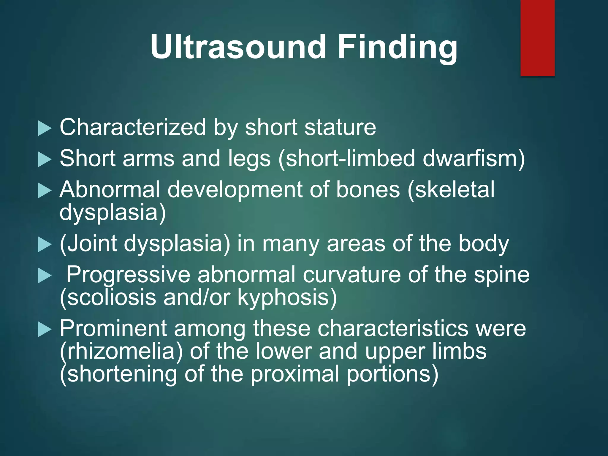 Diastrophic dysplasia | PPTX