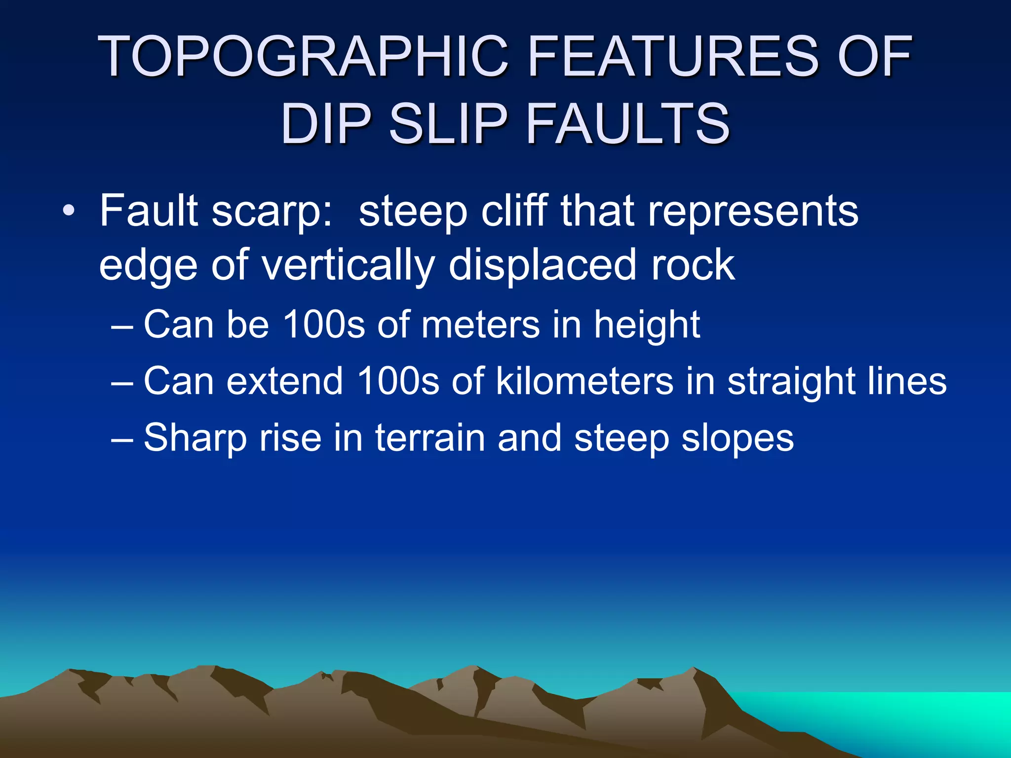 DIASTROPHISM - FOLDING FAULTING AND MORE | PPT
