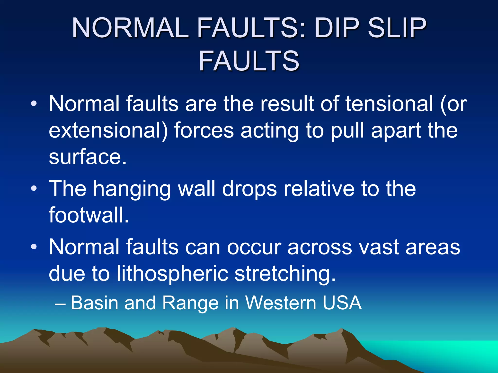 DIASTROPHISM - FOLDING FAULTING AND MORE | PPT