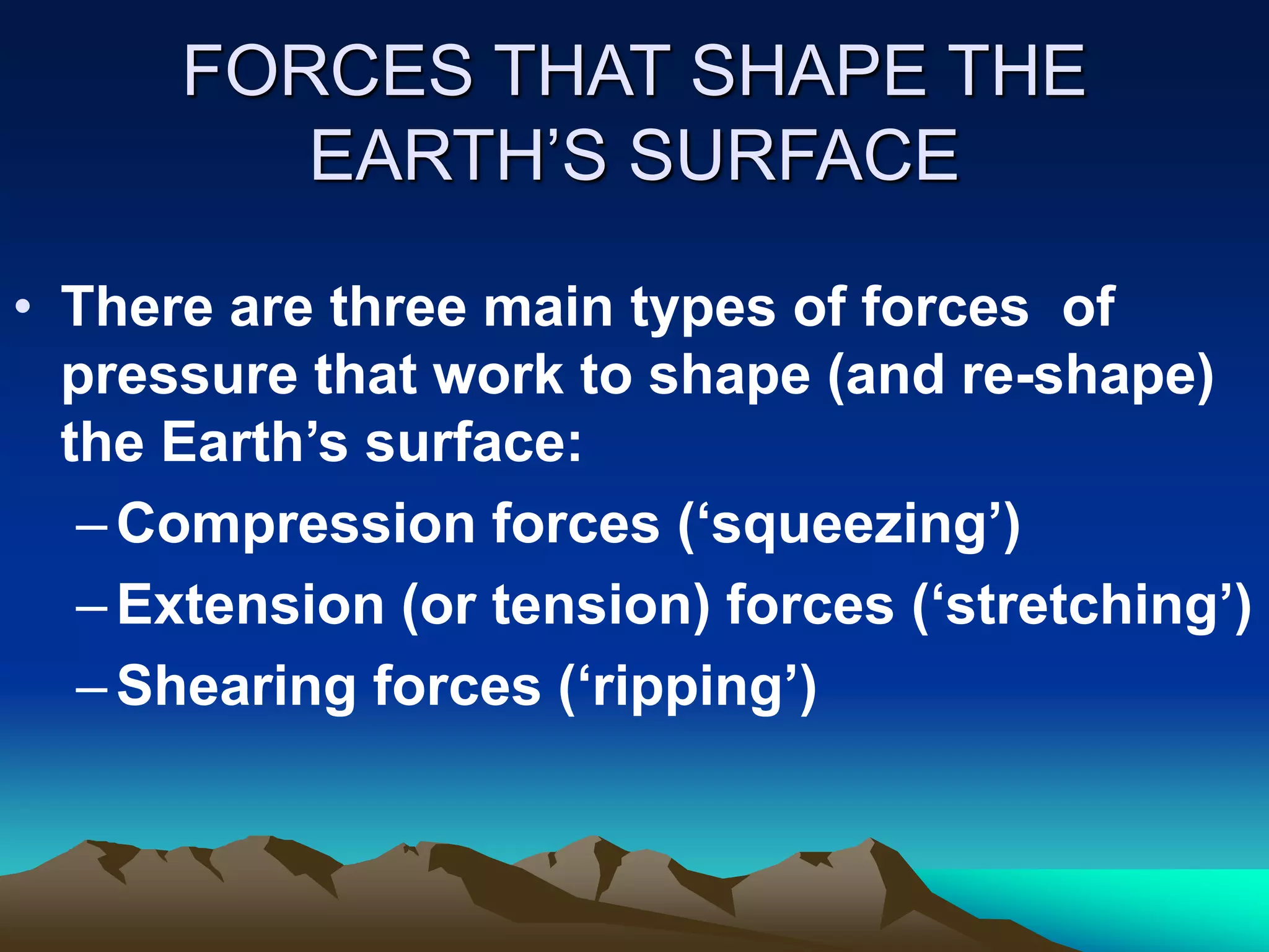 DIASTROPHISM - FOLDING FAULTING AND MORE | PPT