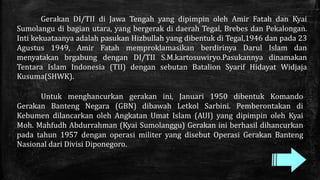 Darul Islam / Tentara Islam Indonesia | PPTX