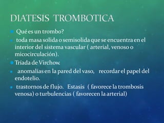 Diatesis Trombotica.pptx