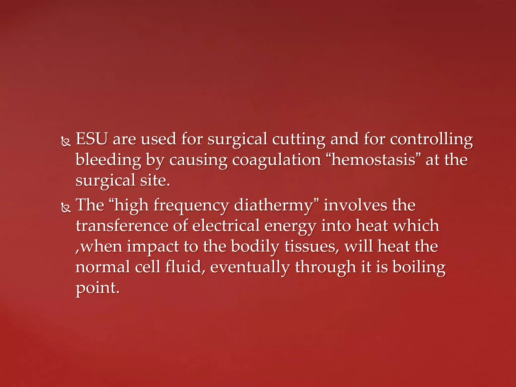 Diathermy | PPTX