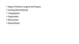 Diathermy | PPTX