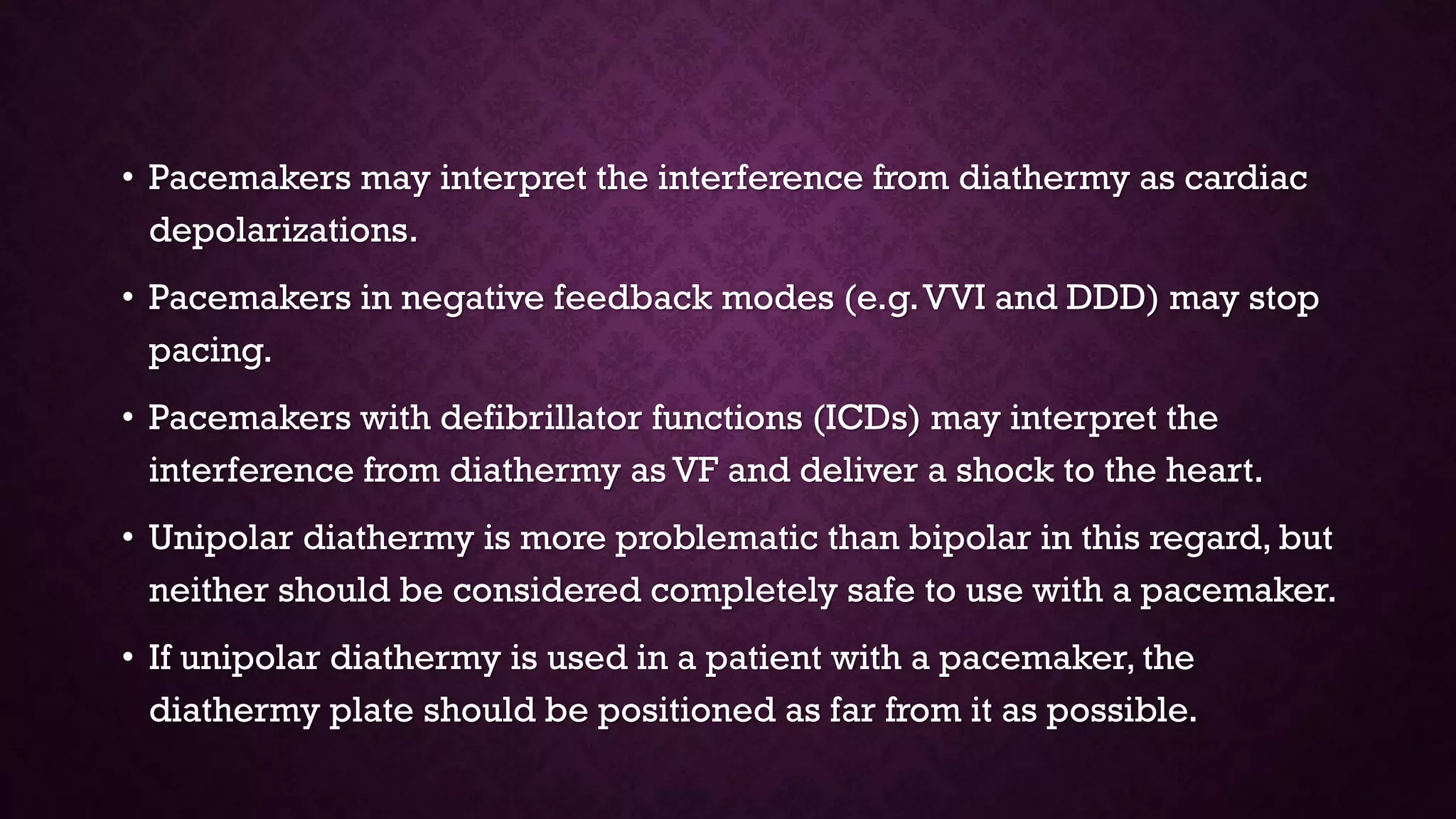 Diathermy - Electrocautery | PDF