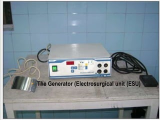 Diathermy and fire hazard in operating theatre | PPTX