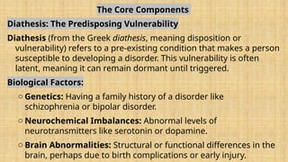 DIATHESIS STRESS MODEL - FORENSIC PSYCHOLOGY | PPTX
